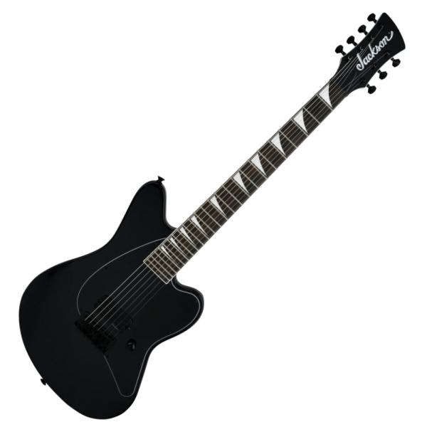 Jackson ジャクソン X Series Surfcaster SC HT7 Metallic Black 7弦エレキギター  Jacksonのアイコニックなシェイプを受け継いだ新しいX Series Surfcasterは、ヴィンテー...