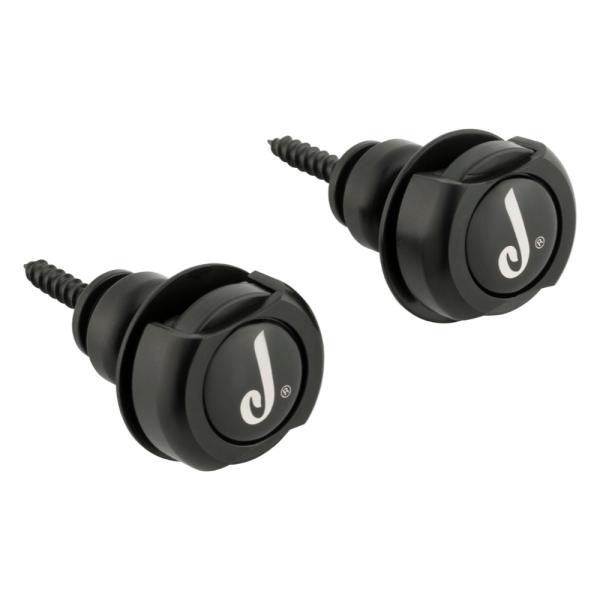 Jackson ジャクソン Strap Locks Black ストラップロックピン 2個セット  激しいアクロバティックなステージパフォーマンスでも楽器を安全に保つよう設計されたJackson Strap Locksは、高耐久性のスチール...