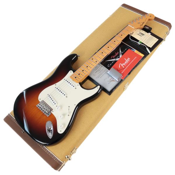 【中古】 Fender Custom Shop Vintage Custom 1955 Stratocaster NOS Wide-Fade 2-Color Sunburst 2020年製 エレキギター  ※本商品は委託販売商品です。現状で...
