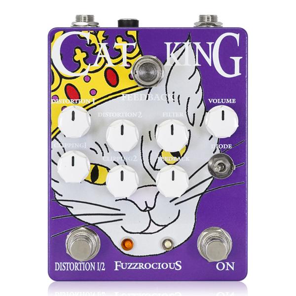 Fuzzrocious Pedals ファズロシャスペダルズ Cat King ディストーション ギターエフェクター ベースエフェクター ファズロシャスペダルズ / キャットキング  Fuzzrocious Pedals Cat Kingは...