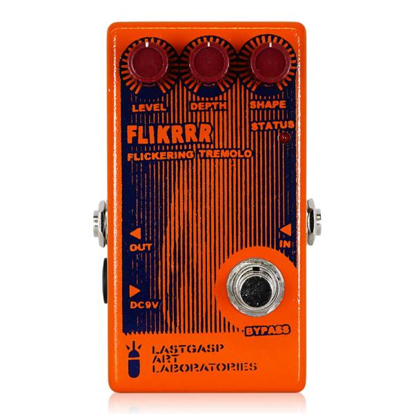 FLIKRRR - flickering tremolo（FLK）は、自然現象に多くみられるランダムな揺らぎを音量変化にもたらすエフェクターです。  1/f揺らぎと呼ばれる揺れを目指して開発され、自然で心地よい揺れを生み出せます。  ろうそ...