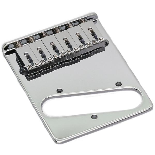 ゴトー GOTOH GTC202-C TLタイプ用ブリッジ クローム  ※ギターパーツの取り扱いには、相応の技術と知識が必要になります。自己責任にて、取り扱い可能な方のみ、ご検討下さい。個人的に取り付け時に起った、楽器及びパーツの破損・損傷...