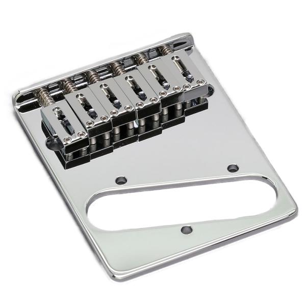 ゴトー GOTOH GTC201-C TLタイプ用ブリッジ クローム  ※ギターパーツの取り扱いには、相応の技術と知識が必要になります。自己責任にて、取り扱い可能な方のみ、ご検討下さい。個人的に取り付け時に起った、楽器及びパーツの破損・損傷...