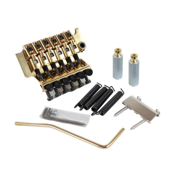 ゴトー GOTOH GE1996T-GG 40mm Block Height トレモロユニット ゴールド  ※ギターパーツの取り扱いには、相応の技術と知識が必要になります。自己責任にて、取り扱い可能な方のみ、ご検討下さい。個人的に取り付け時...