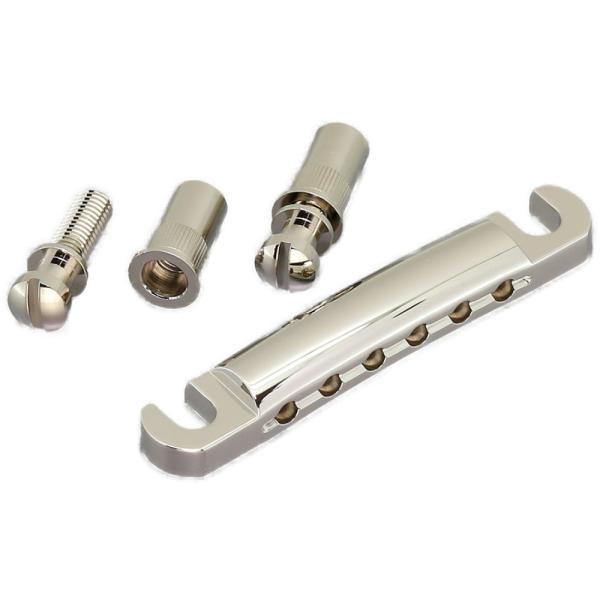 ゴトー GOTOH GE101Z-T-N テールピース ニッケル  ※ギターパーツの取り扱いには、相応の技術と知識が必要になります。自己責任にて、取り扱い可能な方のみ、ご検討下さい。個人的に取り付け時に起った、楽器及びパーツの破損・損傷等に...