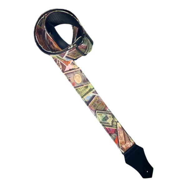 Get'm Get'm ゲットムゲットム Good Vibes Guitar Strap Money Talks ギターストラップ  GET'M GET'Mストラップはロサンゼルスの工房で丁寧にハンドメイドされ、多くの世界的なアーティストか...