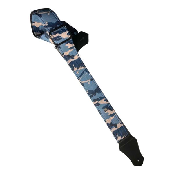 Get'm Get'm ゲットムゲットム Camo Guitar Strap Camo Blue ギターストラップ  GET'M GET'Mストラップはロサンゼルスの工房で丁寧にハンドメイドされ、多くの世界的なアーティストからも支持されてお...