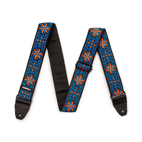 JIM DUNLOP ジムダンロップ JH25 Jimi Hendrix Fillmore Blacklight Strap BLUE ギターストラップ  【JIMI HENDRIX BLACKLIGHT STRAP COLLECTION】...