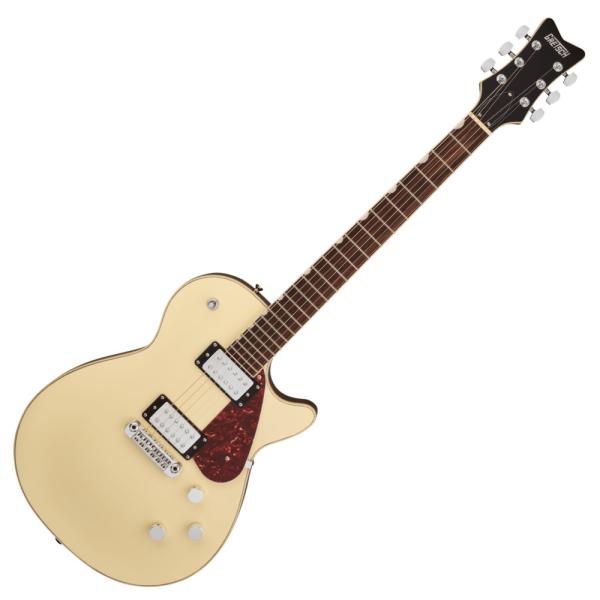 GRETSCH グレッチ Electromatic Jet Vintage White エレキギター  Electromatic Collectionは、ピュアなGretschパワーと伝統に忠実な仕様を求めるプレイヤーに最適な製品をラインナ...