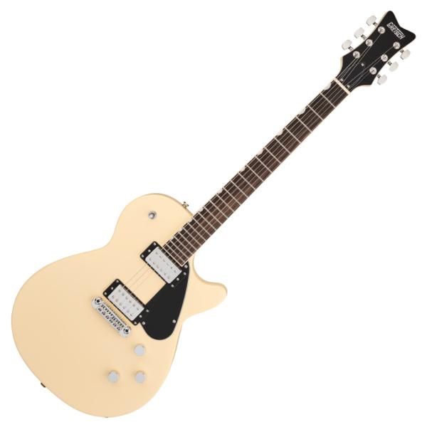 GRETSCH グレッチ Electromatic Jet Club Buttercream エレキギター  Electromatic Collectionは、ピュアなGretschパワーと伝統に忠実な仕様を求めるプレイヤーに最適な製品をラ...