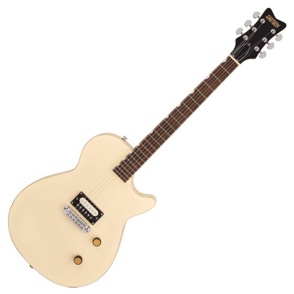 GRETSCH グレッチ Streamliner Jet 1 Pickup Vintage White エレキギター  Streamliner Jet 1 Pickupは、妥協のないトーンと刺激的な新機能を備え、驚異的なパフォーマンスをお手...