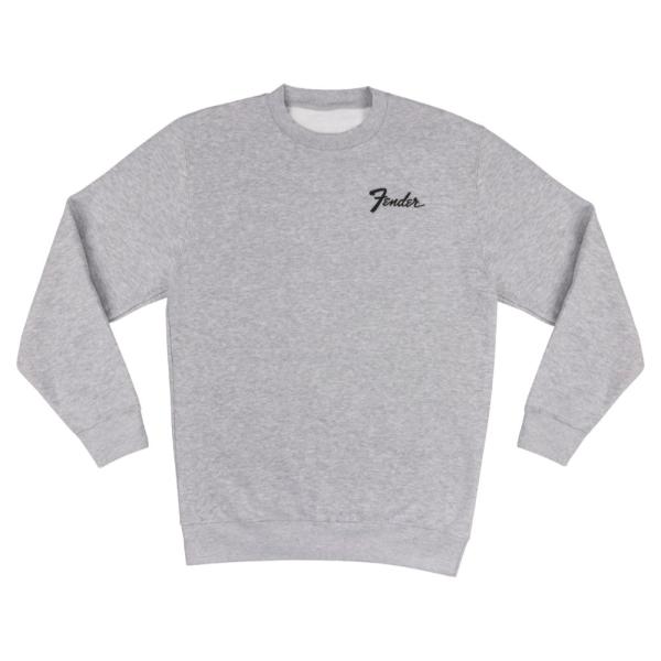 Fender フェンダー SM TRANS LOGO SWEATSHIRT ATH GRAY M スウェットシャツ  Fender Small Transition Logo Sweatshirtは、柔らかく中厚手のアスレチックグレー生地を...
