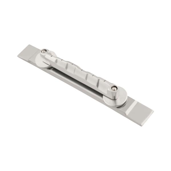 BIGSBY ビグスビー Conventional Bridge Assembly Plain G Polished Aluminum ギターブリッジ アッセンブリ  ※パーツの取り扱いには、相応の技術と知識が必要になります。自己責任にて取...