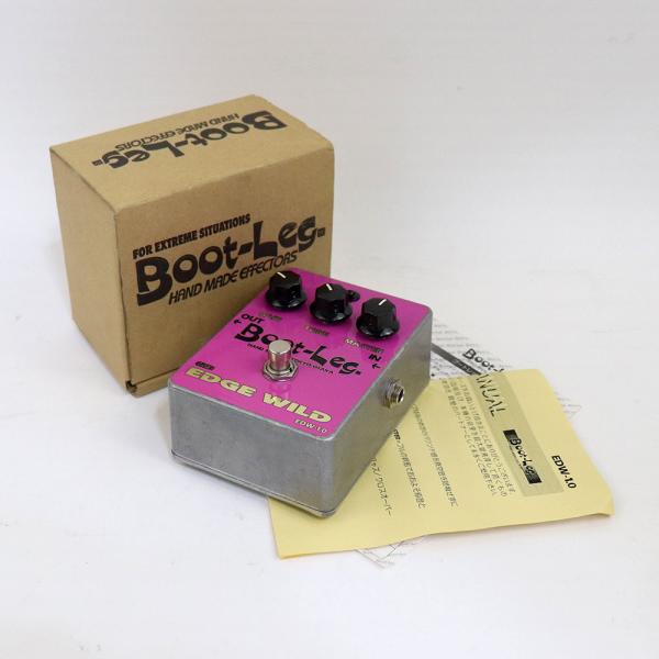 【中古】 Boot-Leg EDW-1.0 EDGE WILD ギターエフェクター  Boot-Leg EDW-1.0 EDGE WILD の中古品です。  使用感のあるコンディションです。 商品内容：本体・箱・取扱説明書  小傷、塗装剥が...