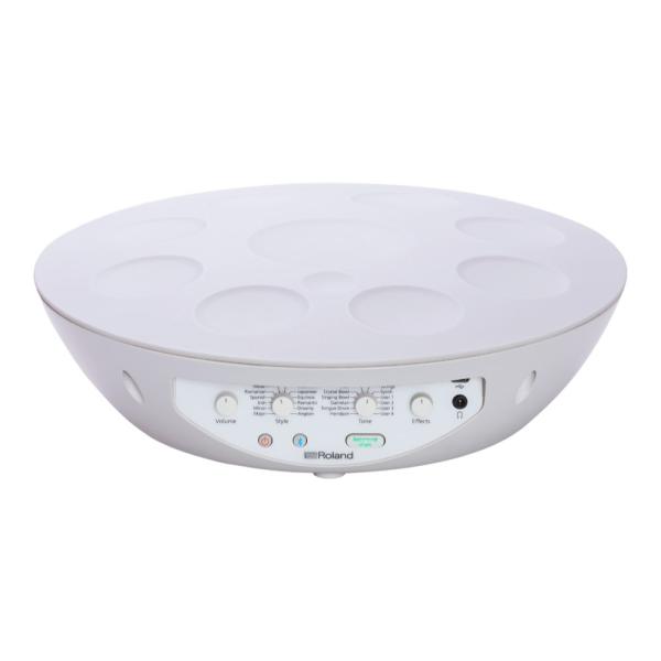 電子スチールパン ROLAND MN-10 Mood Pan Electronic Hand Percussion ローランド 電子パーカッション  清らかな音で深いやすらぎを。 ハンドパンからヒントを得たMood Panは、音楽の癒しの手...