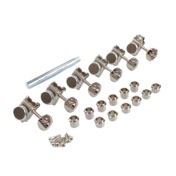 ゴトー GOTOH SD91-MG-T-05M-L6-Nickel ギター用ペグ  ※ギターパーツの取り扱いには、相応の技術と知識が必要になります。自己責任にて、取り扱い可能な方のみ、ご検討下さい。個人的に取り付け時に起った、楽器及びパーツ...
