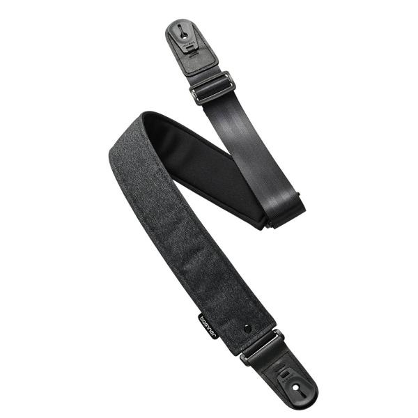 Basiner ACME STRAP VITALGRIP Charcoal Grey ギターストラップ ACME-STRAP  ACME ストラップは安全性が非常に高いストラップロック構造 \”VITALGRIP\” を備えており、本体の加...