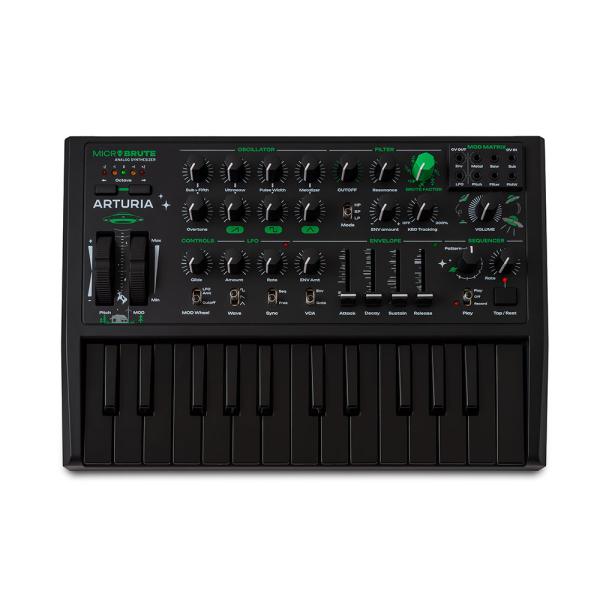 シンセサイザー Arturia MicroBrute UFO アナログモノフォニックシンセサイザー アートリア  定番のサウンドを、個性派の装いで。 MicroBrute UFOは、Arturiaが火付け役となったアナログ・ルネッサンスへの...