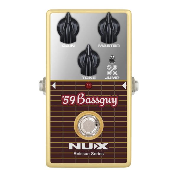NUX ニューエックス '59 Bassguy オーバードライブ Reissue Series Stompboxes ギターエフェクター  '59 Bassguy オーバードライブは、Fender '59 Bassman アンプの伝説的なト...