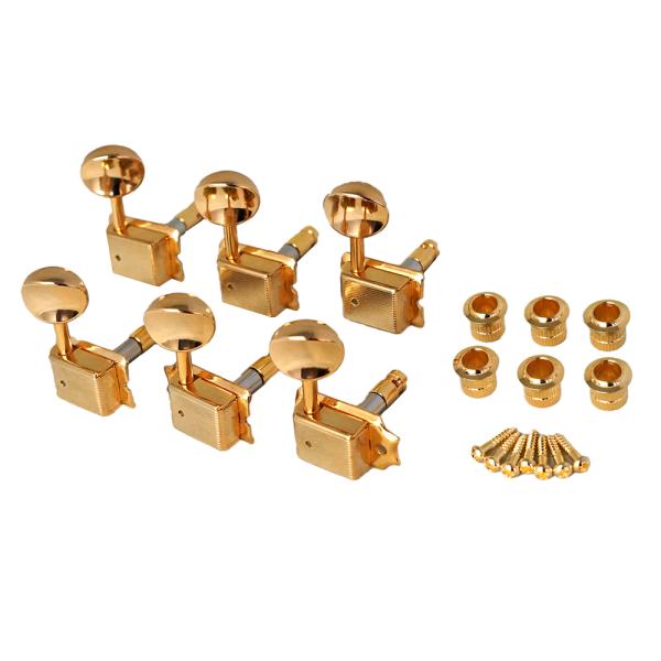 ゴトー GOTOH SD91-MG-05M-L6-Gold ギター用ペグ  ※ギターパーツの取り扱いには、相応の技術と知識が必要になります。自己責任にて、取り扱い可能な方のみ、ご検討下さい。個人的に取り付け時に起った、楽器及びパーツの破損・...