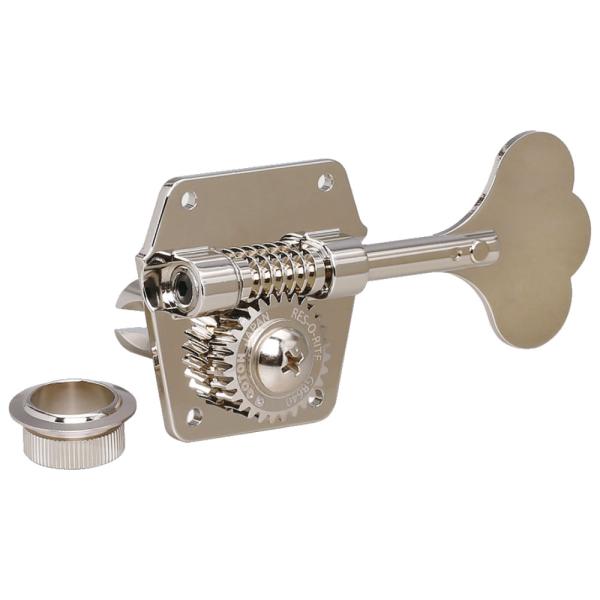 ゴトー GOTOH GB640-L4-Nickel ベース用ペグ  ※ギターパーツの取り扱いには、相応の技術と知識が必要になります。自己責任にて、取り扱い可能な方のみ、ご検討下さい。個人的に取り付け時に起った、楽器及びパーツの破損・損傷等に...