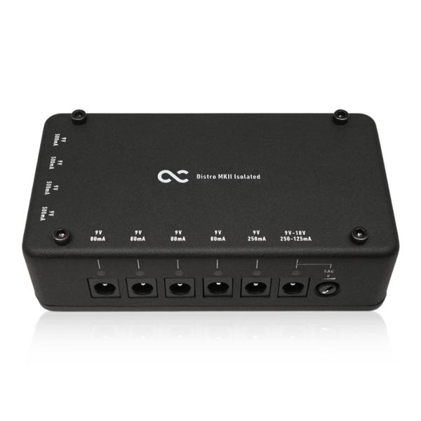 One Control ワンコントロール Distro MKII Isolated パワーサプライ  ■POINT ・コンパクトサイズの完全独立型（オールアイソレーテッド）パワーサプライ ・大出力から小出力まで備えた10のDCアウト端子 ・...