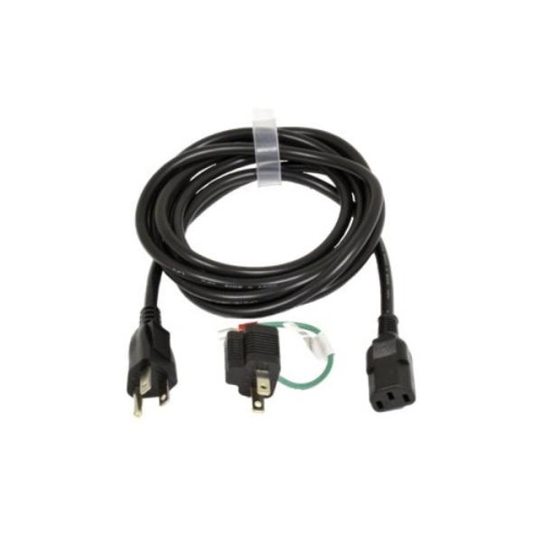 ROLAND ACコード (03340956) 電源コード ローランド   3極（機器側）- 3極（電源側、アース線付き2極変換コネクタ付属） 【ケーブル長】2.5m  対応機種 ACS-LIVE、ACS-PRO、AR-3000SD、AT-...