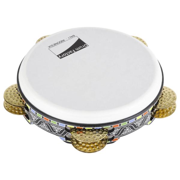 Drum Factory ドラムファクトリー STANDARD RIQ リク パーカッション タンバリン  アラブ音楽で広く使われるタンバリン型の打楽器『リク』。 耐久性に優れ、湿度の影響を受けにくいファイバースキンヘッドを採用しています。...