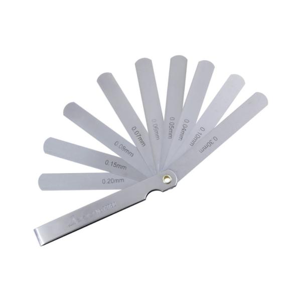 HOSCO ホスコ TL-RU-TG シックネスゲージ 9枚組  ※ギターパーツの取り扱いには、相応の技術と知識が必要になります。自己責任にて、取り扱い可能な方のみ、ご検討下さい。個人的に取り付け時に起った、楽器及びパーツの破損・損傷等につ...