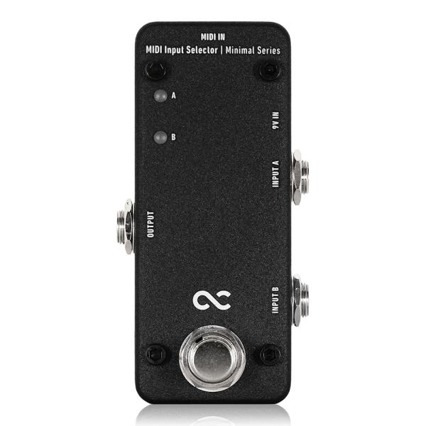One Control ワンコントロール Minimal Series MIDI Input Selector インプットセレクター フットスイッチ ABボックス  ・MIDIまたはフットスイッチから楽器などのインプットを切り替え可能 ・逆...