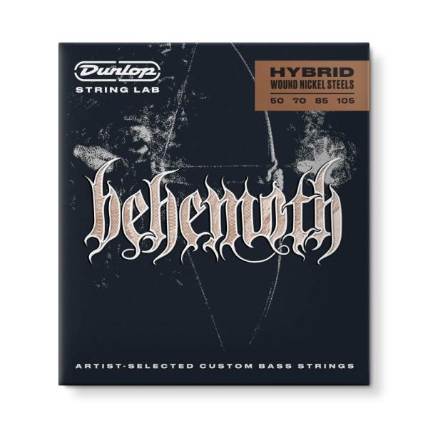 JIM DUNLOP ジムダンロップ BEHYN50105 Behemoth Hybrid Wound Nickel Bass Strings 50-105 エレキベース弦  ポーランドのデスメタル・バンド Behemoth（ベヒーモス）の...