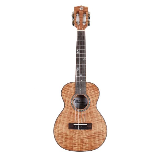 Ohana ukuleles オハナウクレレ CK-18OM コンサートウクレレ  オハナの「CK-18OM」は、オクメの美しい杢目が印象的な15インチ・スケールのコンサート・サイズのモデルです。 15インチ・スケールは初心者でも押さえやす...