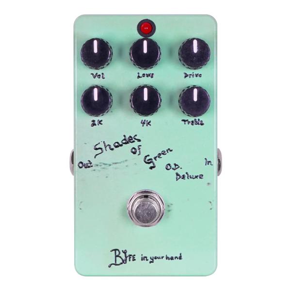 【BJFE in your hand Series】 BJFE in your hand Seriesは、BJFEオリジナルモデルをOne Controlにて再構築し、ハンドワイヤードで制作される日本製のハンドメイドペダルです。BJF本人が...