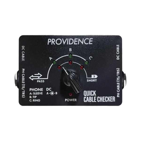 Providence プロビデンス QCC-101 Quick Cable Checker クイックケーブルチェッカー ケーブルテスター  Providence QCC-101は、ライブやレコーディング現場における機材トラブルを未然に防ぐた...