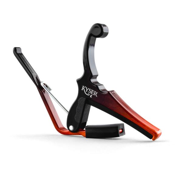 Kyser カイザー KGESNBA Electric Sunburst Quick-Change Electric Guitar Capo カポタスト エレキギター用  定番エレキカラーとお洒落にマッチング！  サンバーストは他のどのカラ...