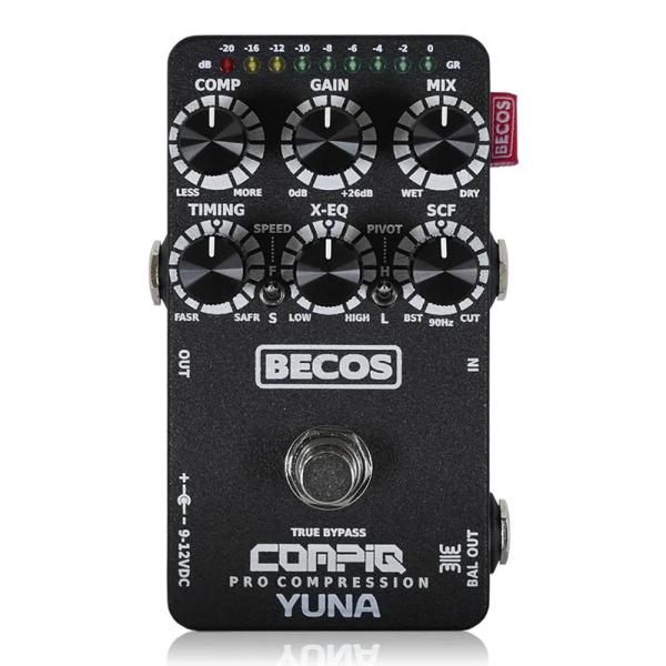 BECOS ベコス CompIQ YUNA Pro Compressor with DITOS コンプレッサー ギターエフェクター ベースエフェクター  CompIQ YUNA Pro Compressor with DITOSの名前は、「...