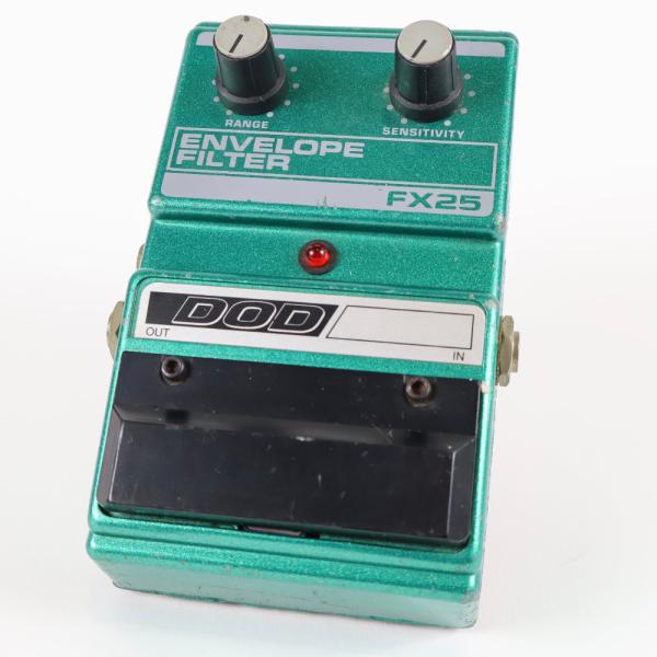 【中古】 エンヴェローブフィルター DOD FX25 ENVELOPE FILTER  DOD FX25 の中古品です。  使用感のあるコンディションです。 商品内容：本体のみ  傷、塗装剥がれがあり。 現在の所、ガリもなく動作に問題ござい...