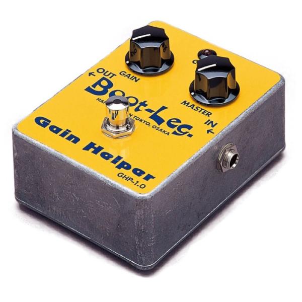 ブートレッグ GHP-1.0 Gain Helper ギターエフェクター です。 ゲインヘルパーは、様々な環境に適応することが可能な１台です。単体でのサウンドメイクはもちろんのこと、隠し味的にも応用できるため、ウッドマテリアルやピックアップ...