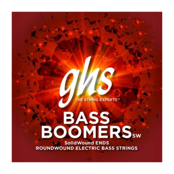 GHS ガス M4045 Solidwound Bass Boomers 045-105 エレキベース弦 ※画像はサンプルです。詳細に関しては、商品説明をご確認ください。  SolidWound Ends / Nickel-Plated S...
