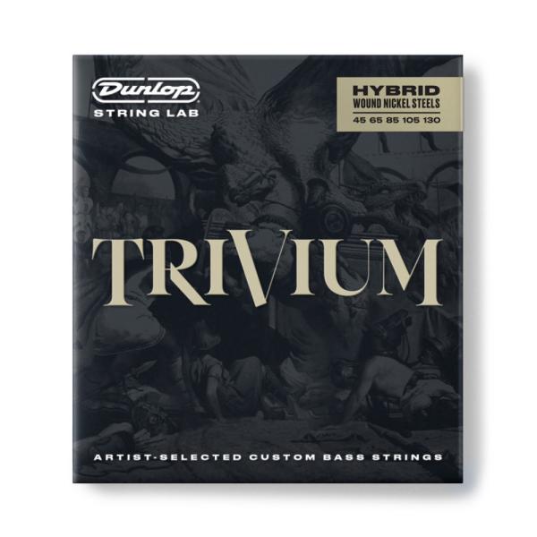 JIM DUNLOP ジムダンロップ TVMSB45130 Trivium Hybrid Wound Nickel Bass Strings 45-130 5弦 エレキベース弦  Triviumのベーシスト、Paolo Gregoletto...
