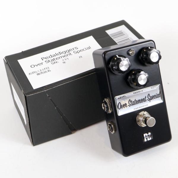 【中古】 Pedal diggers Over Statement Special オーバードライブ エフェクター  Pedal diggers Over Statement Special の中古品です。  使用感のあるコンディションです...