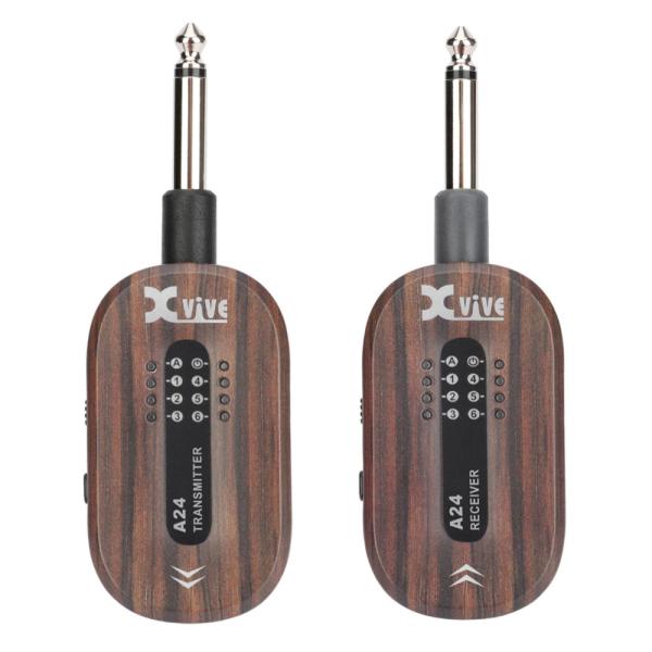 Xvive エックスバイブ XV-A24 #RW A24 Guitar Wireless System Rosewood ギター用ワイヤレスシステム  よりクリア、より安定。シン・ワイヤレス「A24」  Xviveのギターワイヤレスシステム...