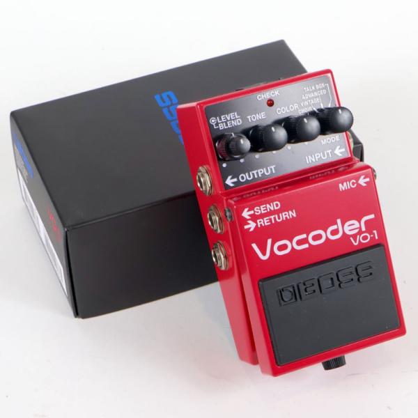 【中古】ボコーダー エフェクター BOSS VO-1 Vocoder ボコーダー エフェクター  BOSS VO-1 Vocoder の中古品です。  使用感のあるコンディションです。 商品内容：本体・箱  若干の傷やスレ、塗装?がれがあり...