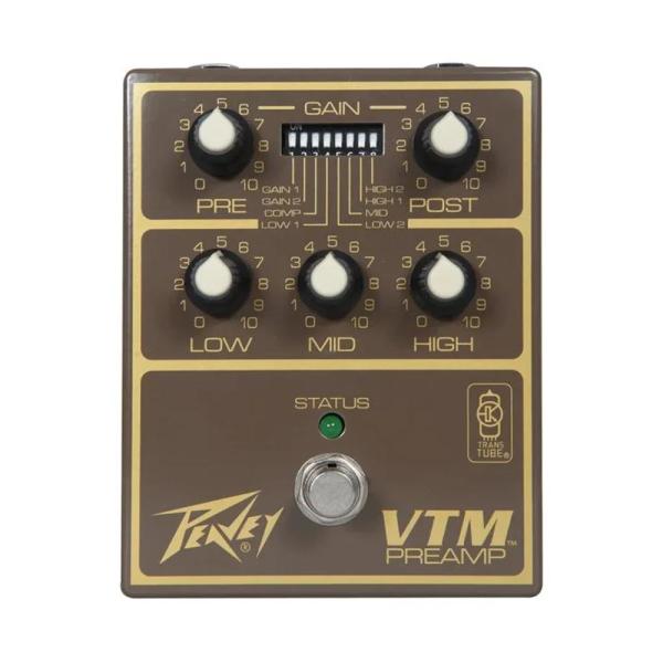 PEAVEY ピーヴィー VTM Preamp Pedal プリアンプ ギターエフェクター   ・1987年頃に発売されていたVTM 60/120(チューブアンプヘッド)のプリアンプ回路をペダルに落とし込んだエフェクター。 ・有名アーティス...