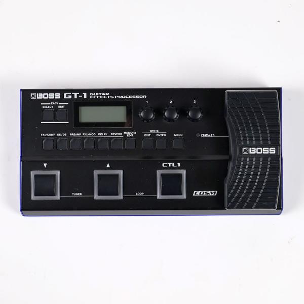 【中古】ボス マルチエフェクター BOSS GT-1 Guitar Effect Processor  BOSS GT-1 Guitar Effect Processor の中古品です。  使用感のあるコンディションです。 商品内容：本体の...