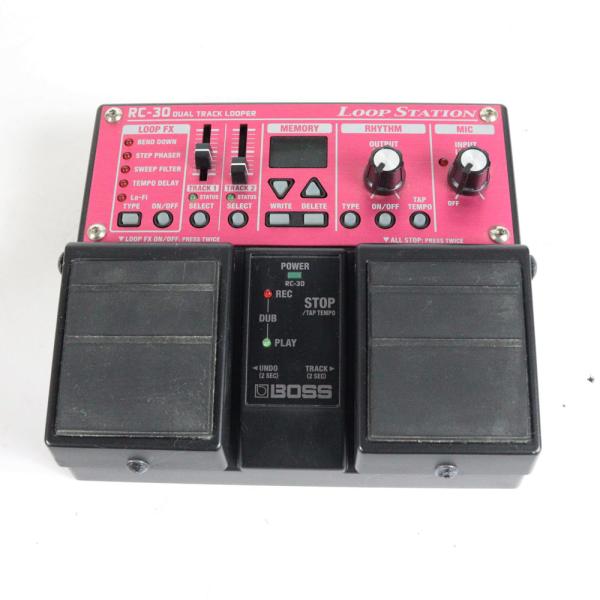 【中古】 ルーパー ループステーション BOSS RC-30 LOOP STATION 最大3時間の録音 99フレーズのメモリー  BOSS RC-30 LOOP STATION の中古品です。  使用感のあるコンディションです。 商品内容...