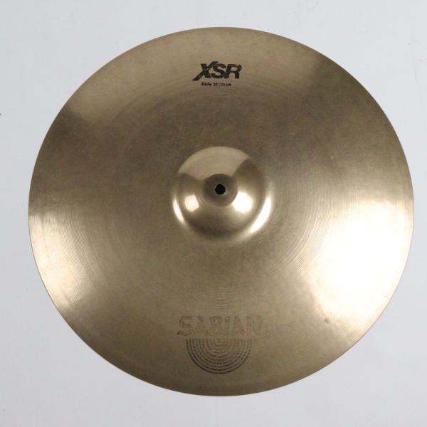 【中古】 ライドシンバル セイビアン SABIAN XSR RIDE 20インチ  SABIAN XSR RIDE 20インチ の中古品です。  使用感のあるコンディションです。 商品内容：本体のみ  シンバル本体に割れやゆがみはございませ...
