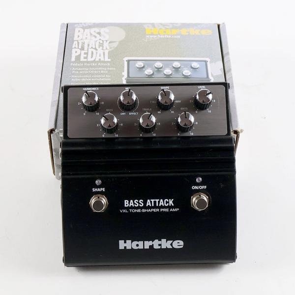 【中古】 ベースプリアンプ HARTKE BASS ATTACK PEDAL  HARTKE BASS ATTACK PEDAL の中古品です。  使用感のあるコンディションです。 商品内容：本体・箱・取扱説明書  若干小傷があります。 現...