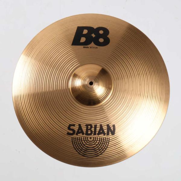 【中古】 ライドシンバル セイビアン SABIAN B8 Ride 20インチ  SABIAN B8 Ride 20インチ の中古品です。  使用感のあるコンディションです。 商品内容：本体のみ  シンバル本体に割れやゆがみはございません。...