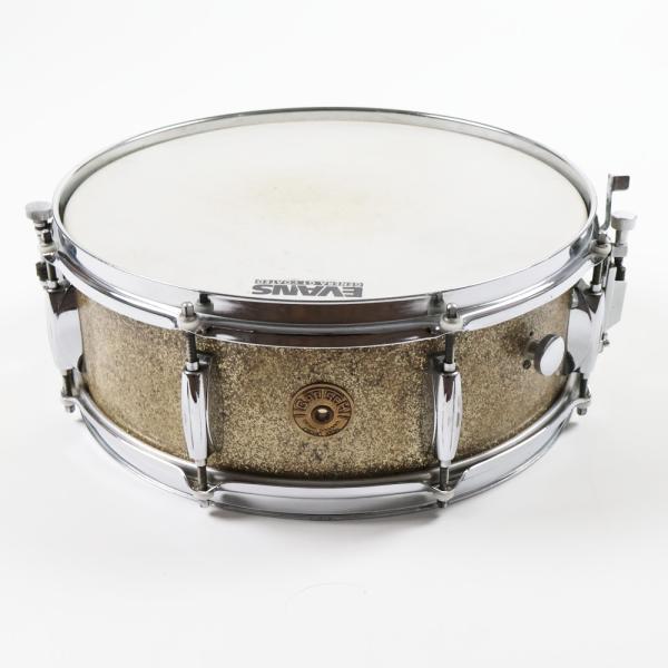 【中古】 スネアドラム グレッチ GRETSCH 1960年代モデル 14x5.5  GRETSCH 1960年代モデル 14x5.5 の中古品です。  中古なりのコンディションです。 商品内容：本体のみ  ストレイナーがLudwig製に交...